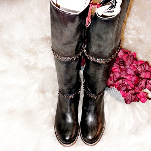 Freebird by Steven | Shoes | Freebird Rascal Boot In Black Leather ...